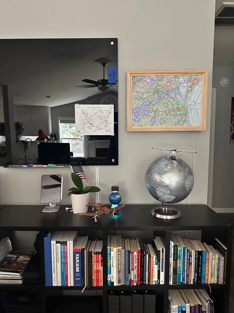 Personalised Custom Made Metar Weather Live Map for Aviation ...