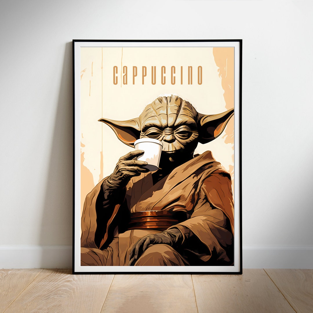 Star Wars Poster, Coffee Print, Fan Art Movie Print, Digital Download ...