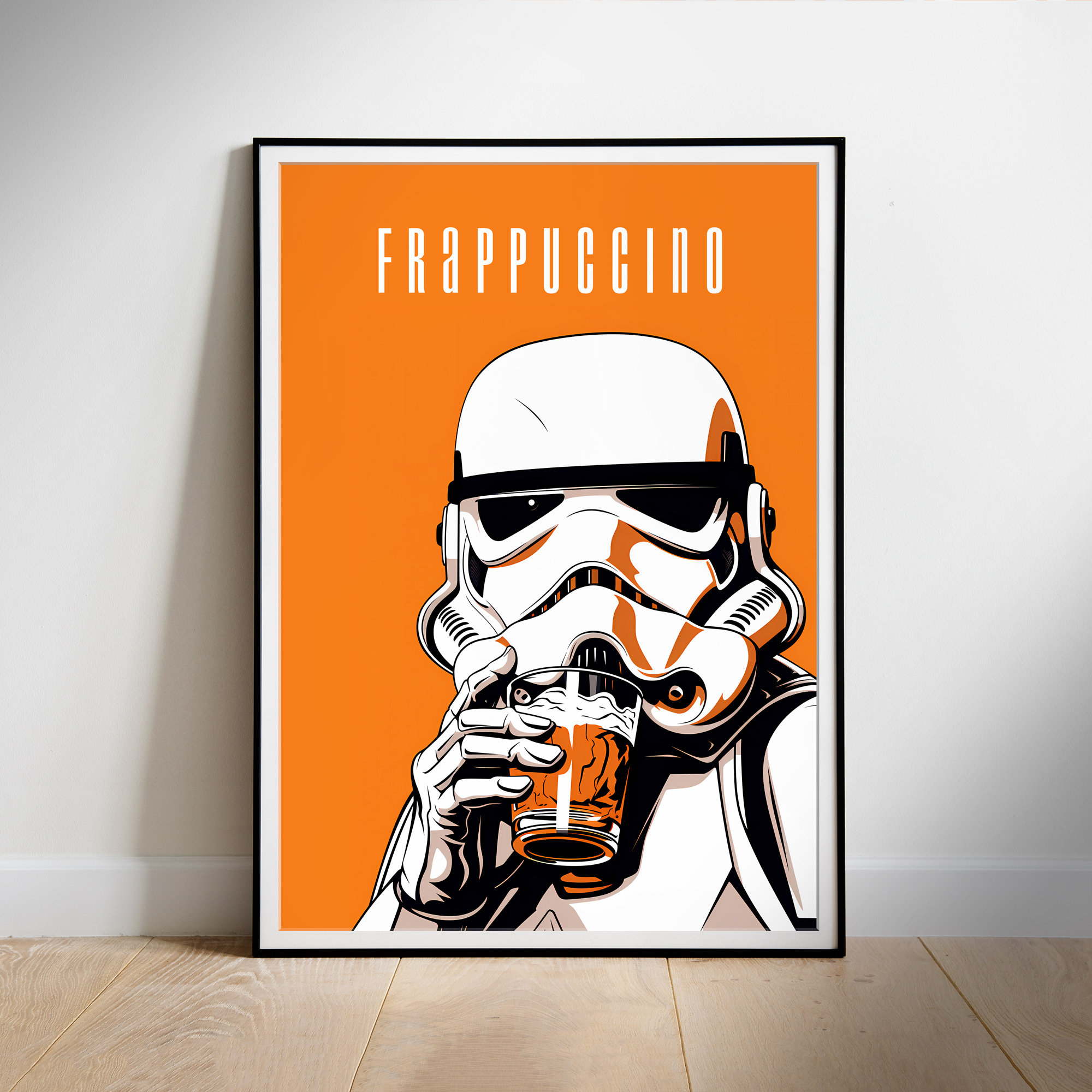 Star Wars Poster, Stormtrooper Coffee Print Digital Download Printable ...
