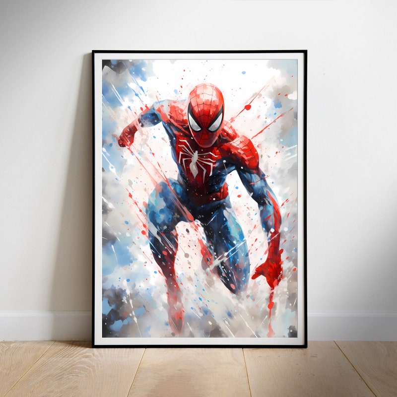 Spiderman Poster - Etsy