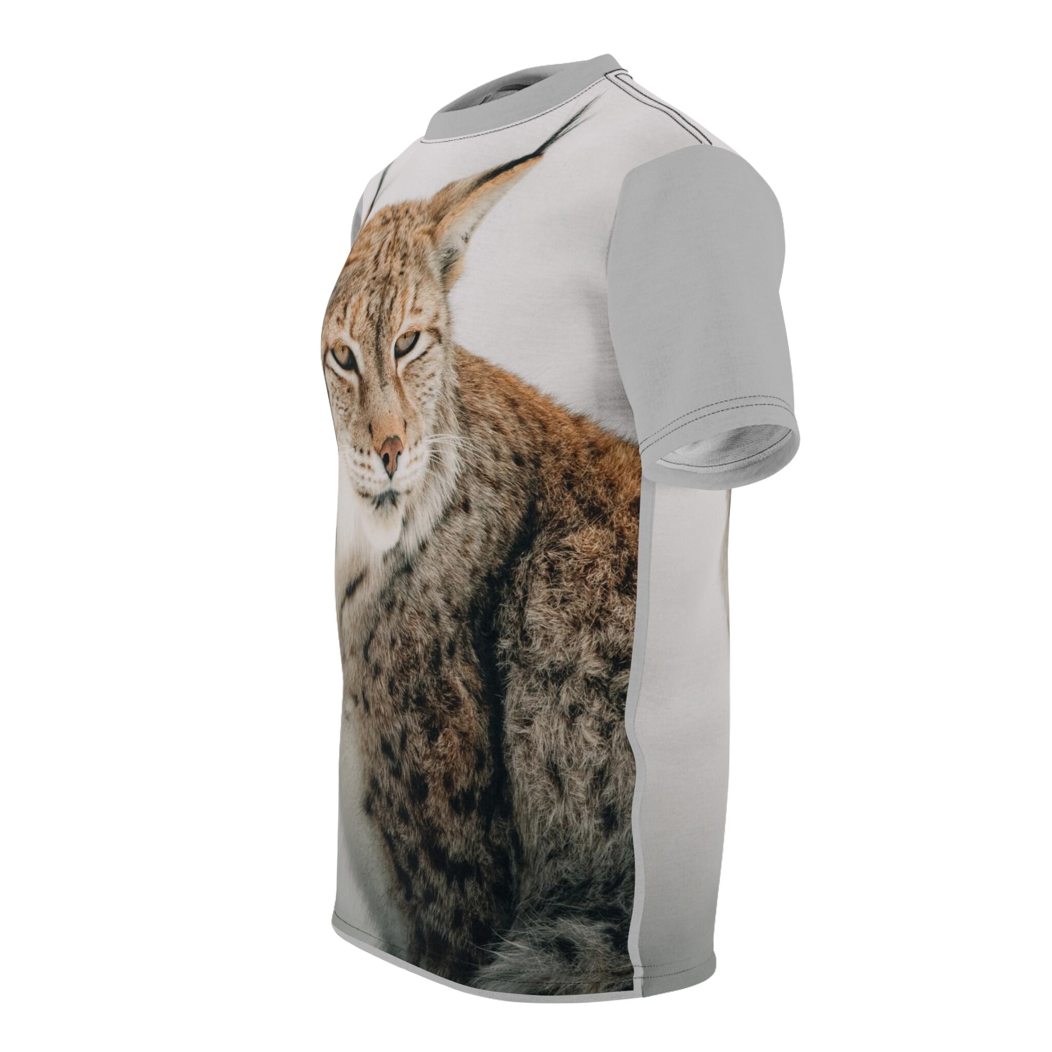 Lynx Shirt Big Cat T-shirt Unisex Shirts for Men Shirts for Women Snow ...