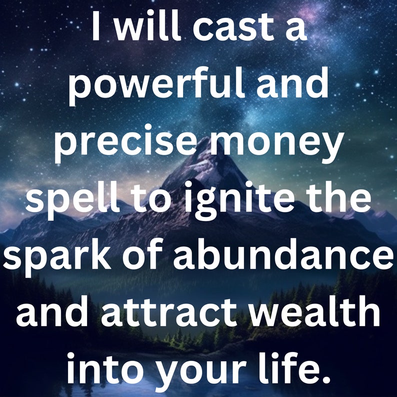Powerful Money Spell.unleash the Power of Abundance: Extraordinary ...