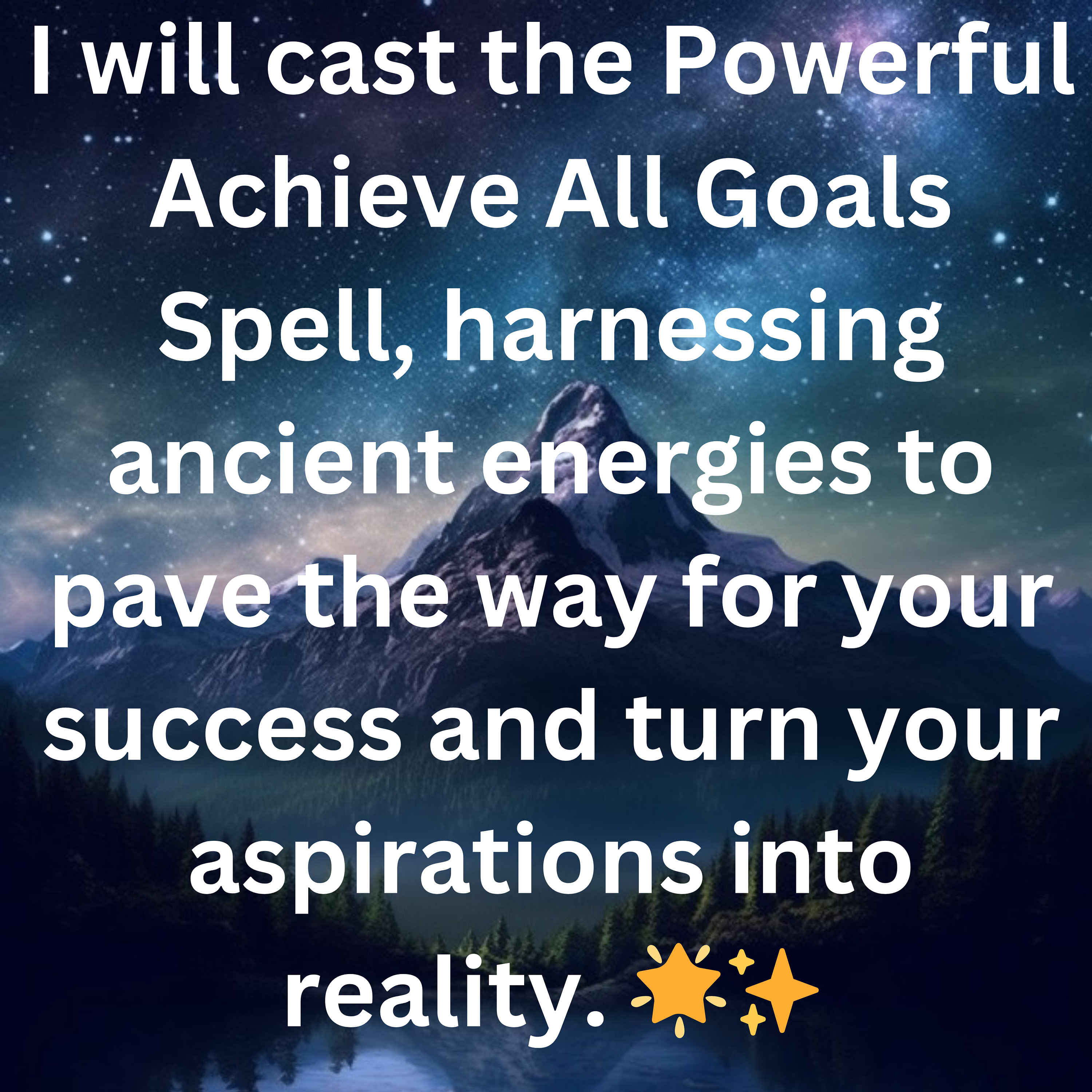 Powerful ACHIEVE ALL GOAL Spell Achieve Goals Banish Procrastination ...