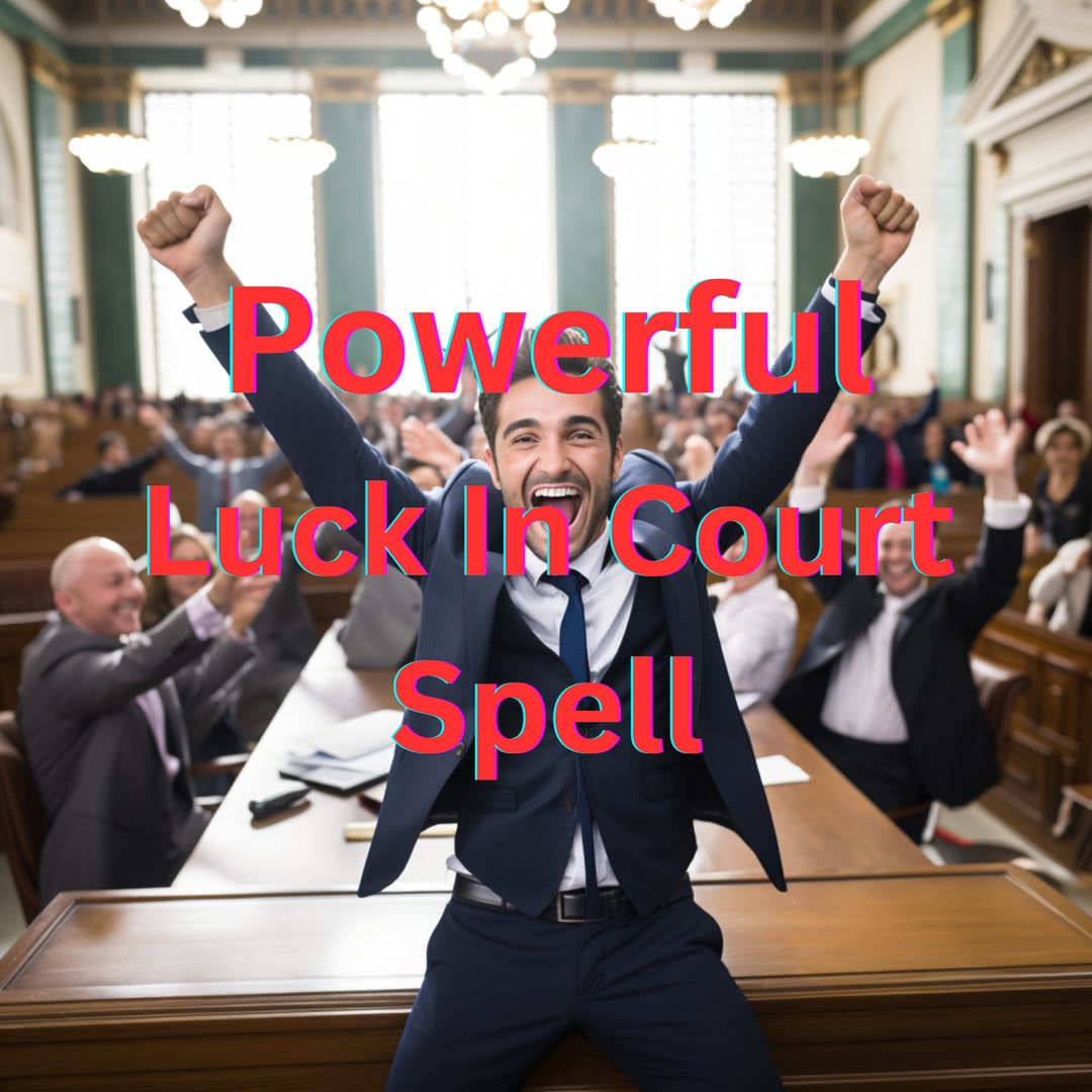 Powerful Luck in Court Spell for Lawsuits Get Justice Avoid - Etsy