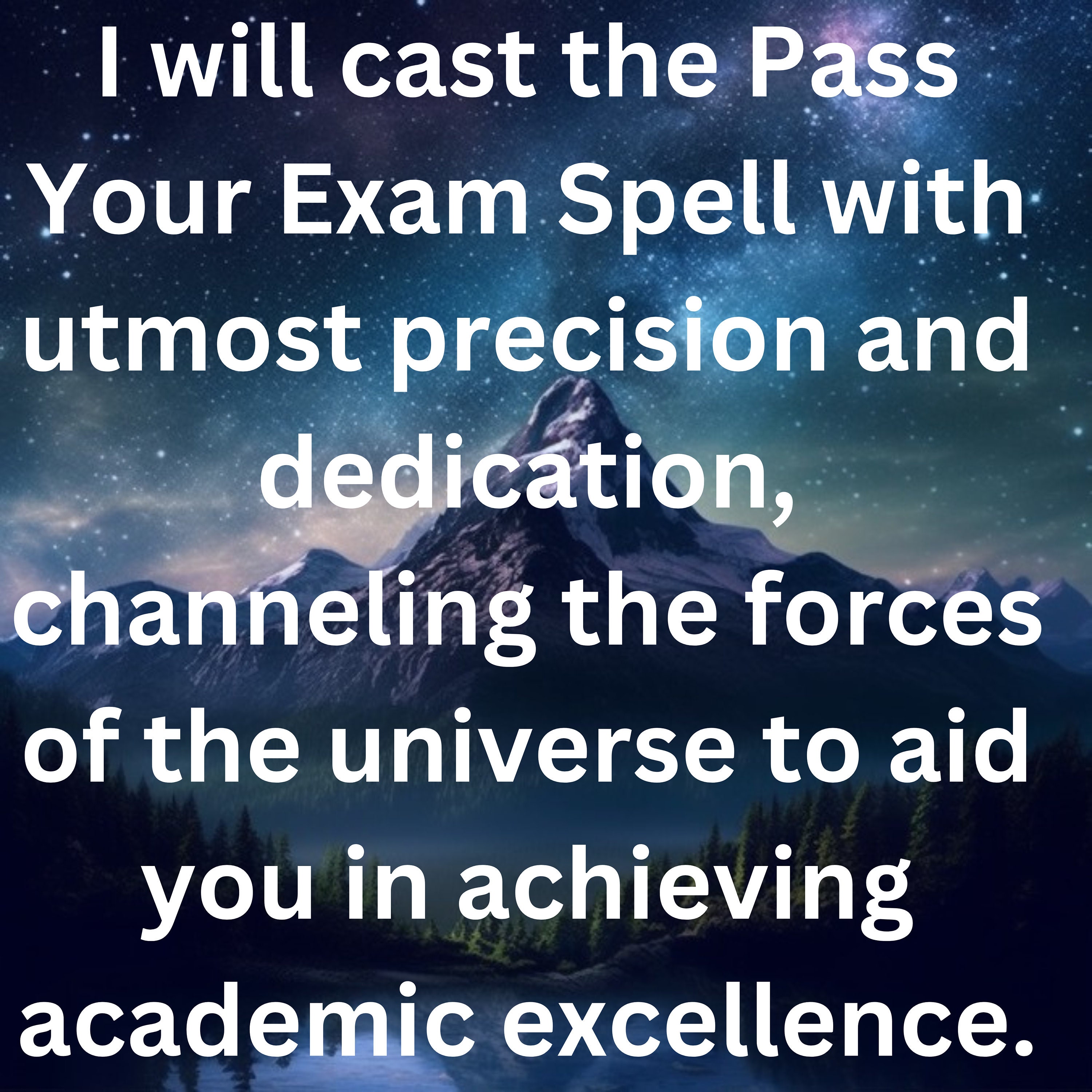 Pass Your Exam Spell: Achieve High Grades Manifest Academic Success ...