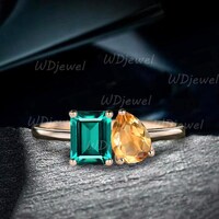 November Birthstone Ring - Etsy