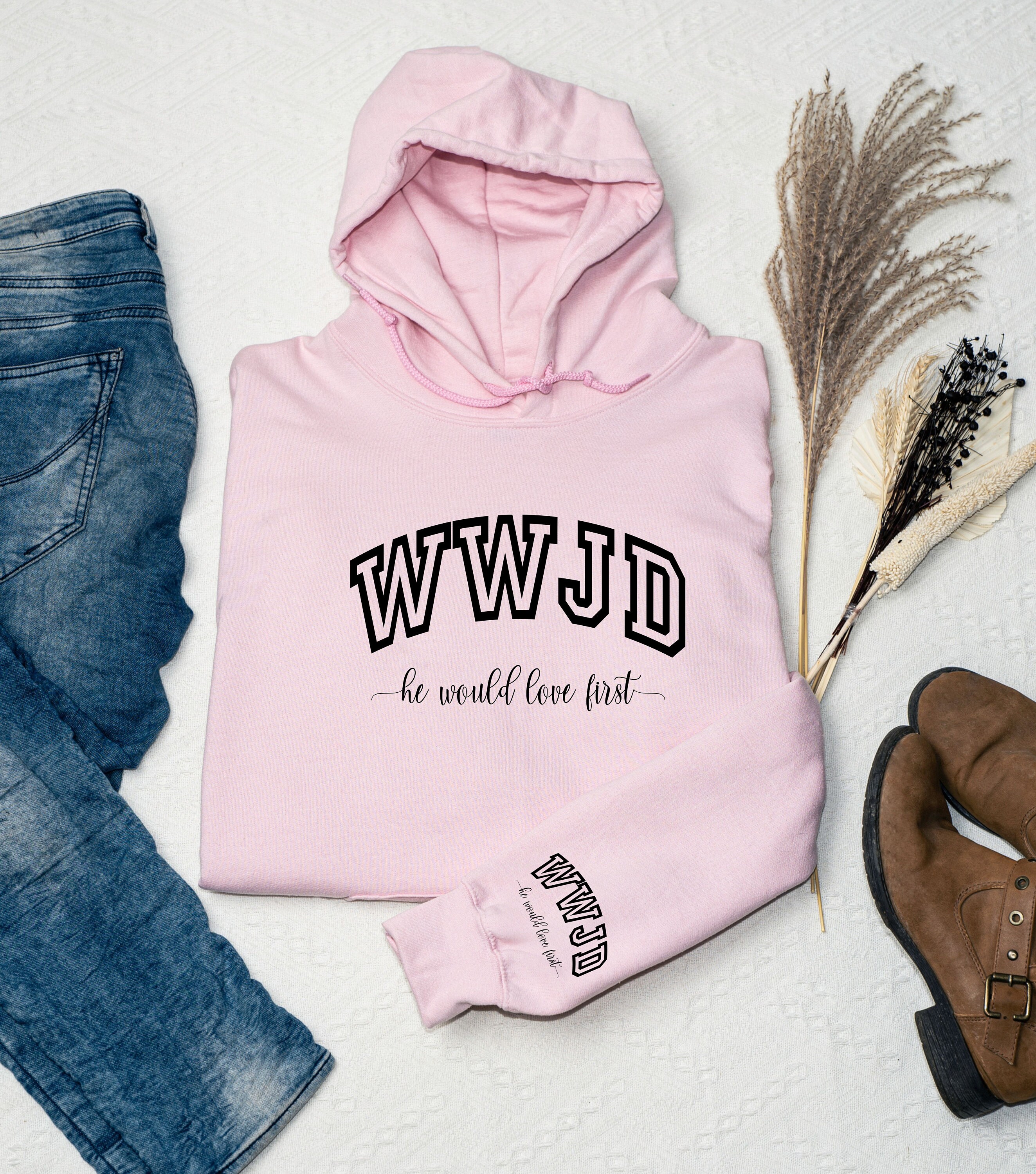 WWJD He Would Love First Shirt, Christian T-shirt, Religious Tee, Gift ...