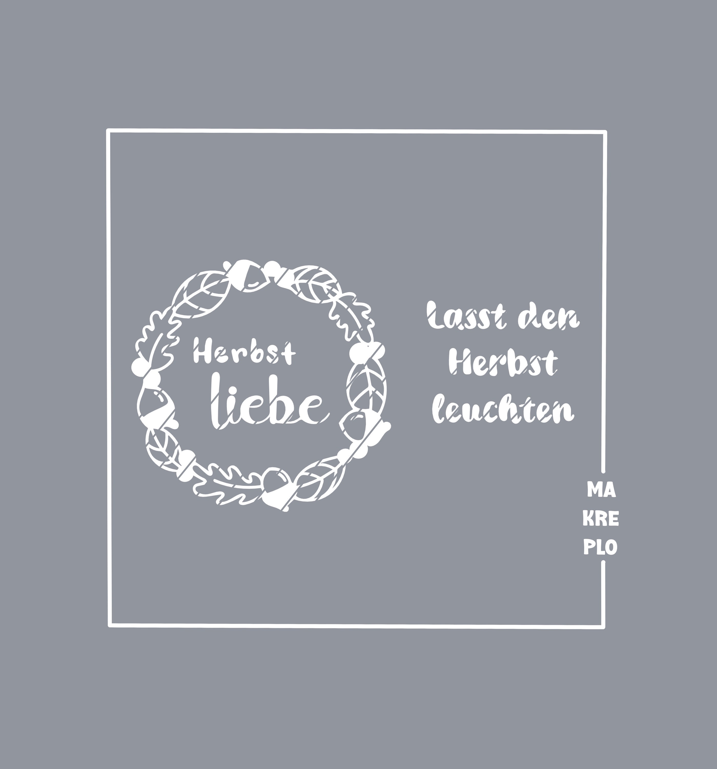 Digitale Plotterdatei Herbstliebe - Etsy.de