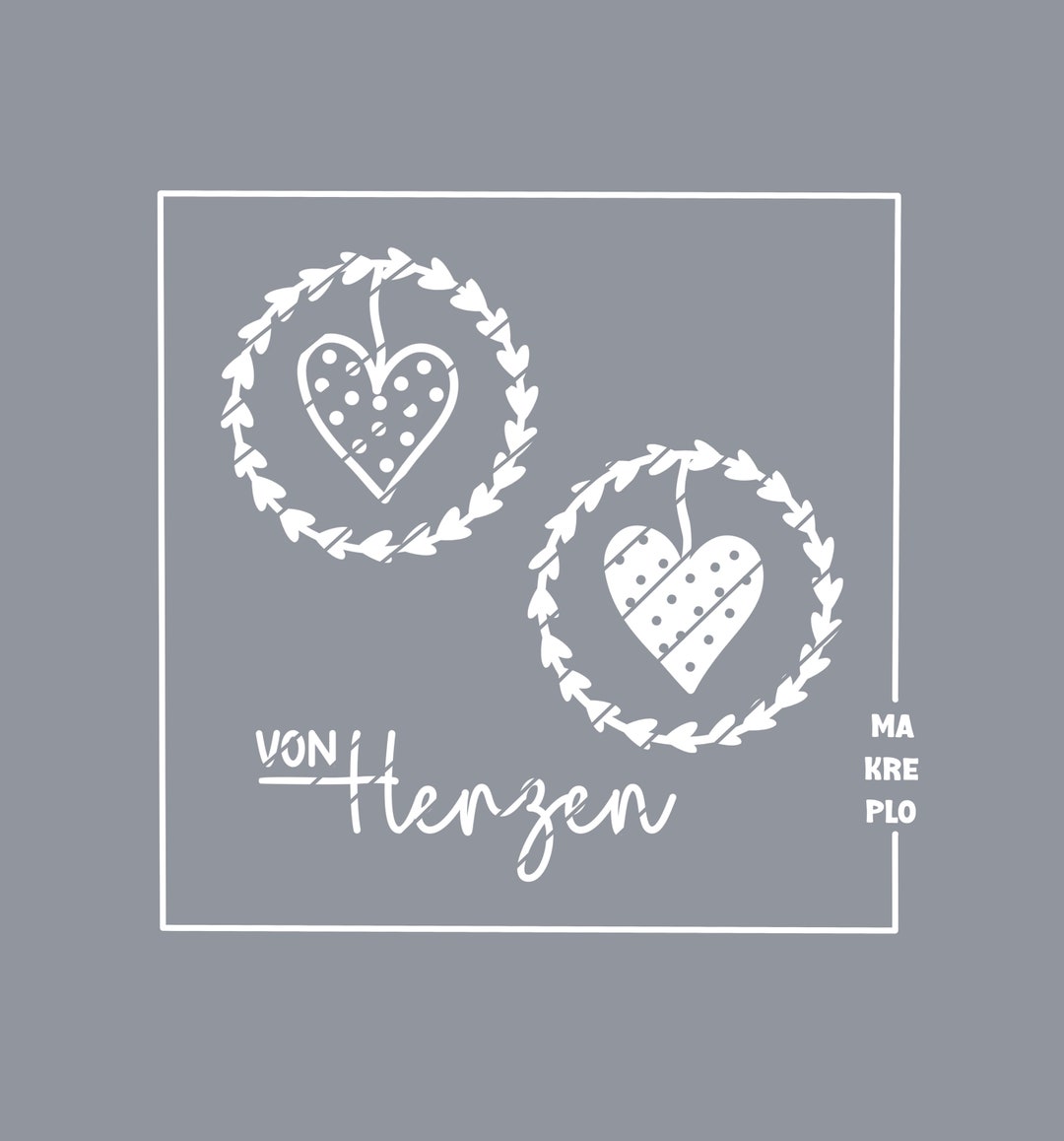 Digitale Plotterdatei von Herzen - Etsy.de