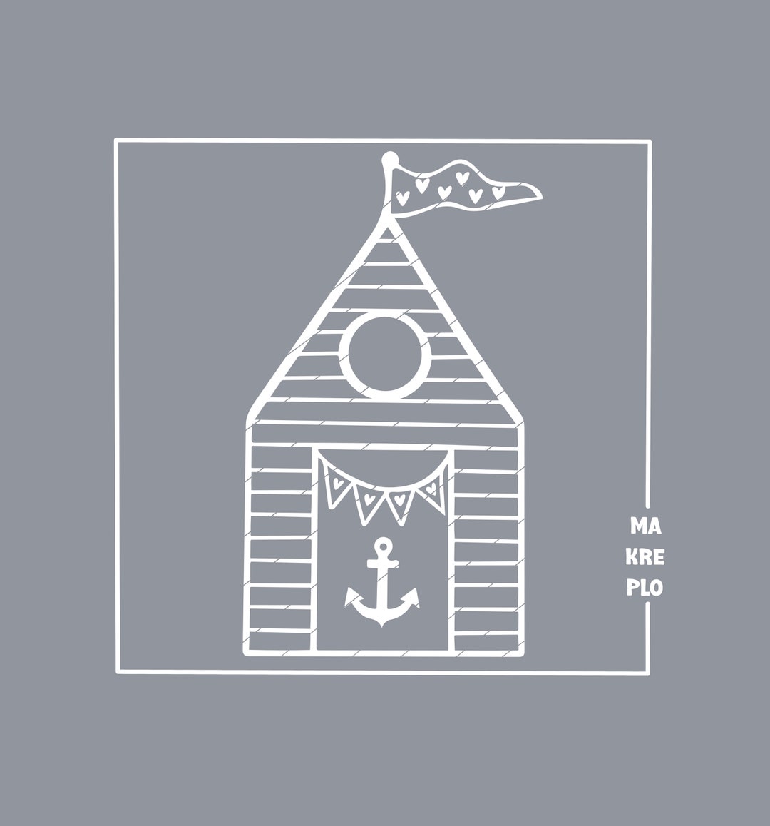 Digitale Plotterdatei Strandhaus No.6 - Etsy.de