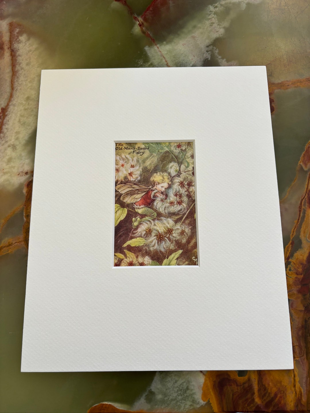 The Old-man's-beard Fairy - First Edition Vintage Original Print (circa ...