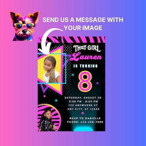 That Girl Lay Lay Birthday Invitation Ready in 24 Hours That Girl Lay ...