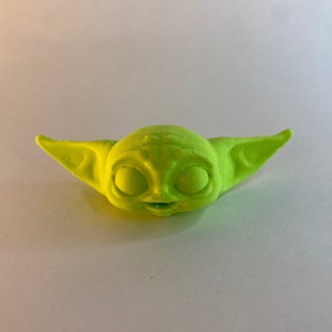 3D Printed Baby Yoda Toothpaste Topper - Etsy