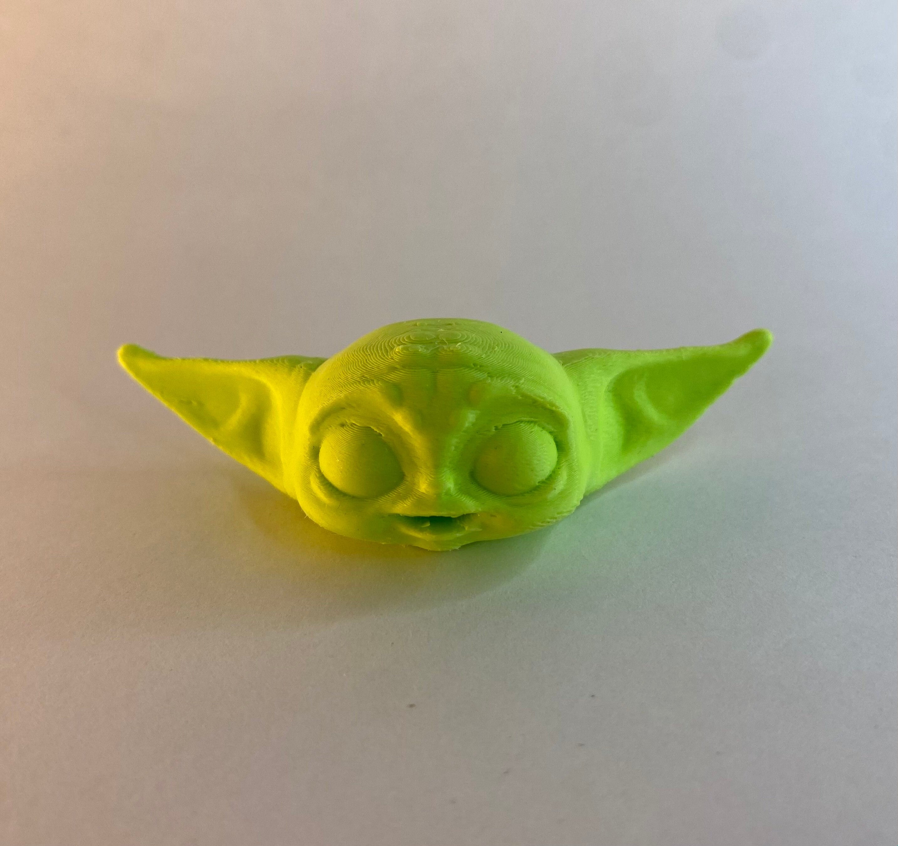 3D Printed Baby Yoda Toothpaste Topper - Etsy