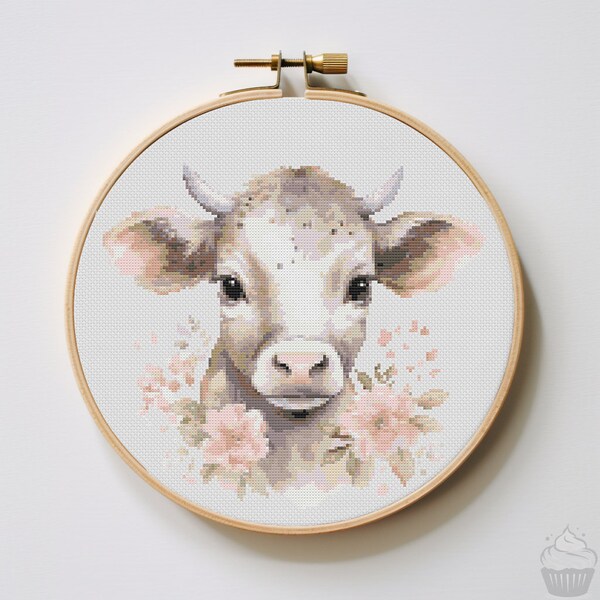 Cow Cross Stitch Pattern - Etsy