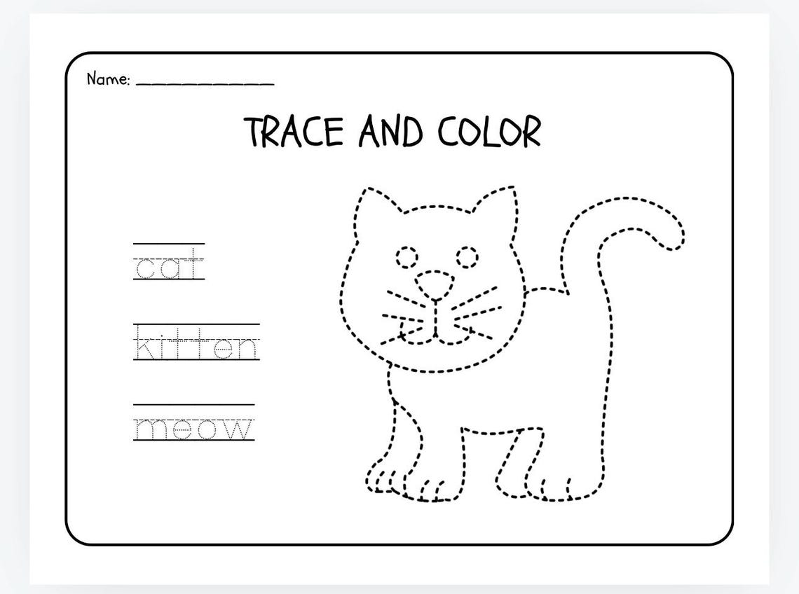 Letter Recognition Packet - Etsy