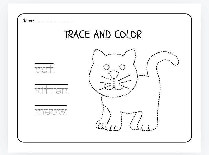 Letter Recognition Packet - Etsy