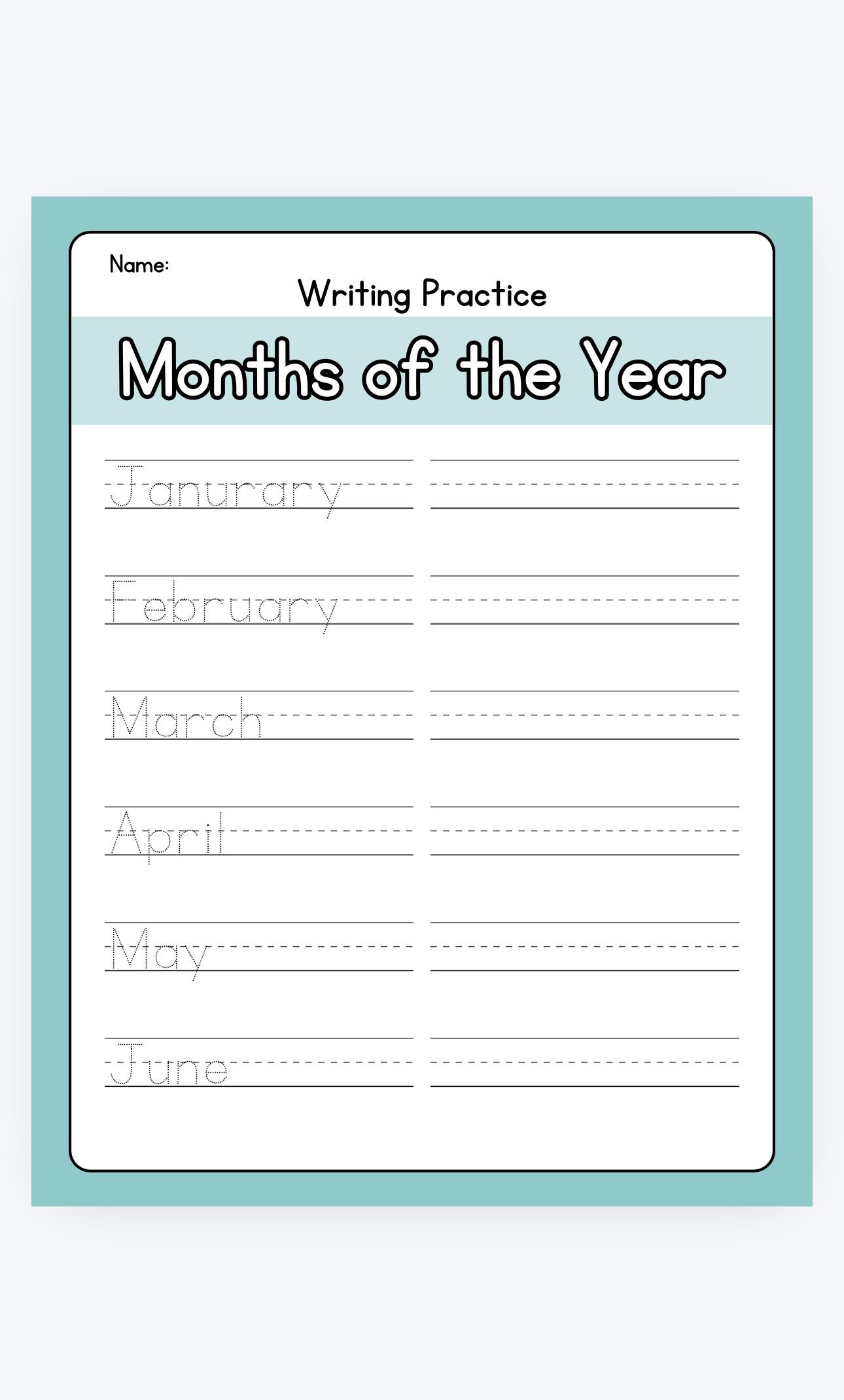 Pre-k - Kindergarten Worksheet Packet - Etsy