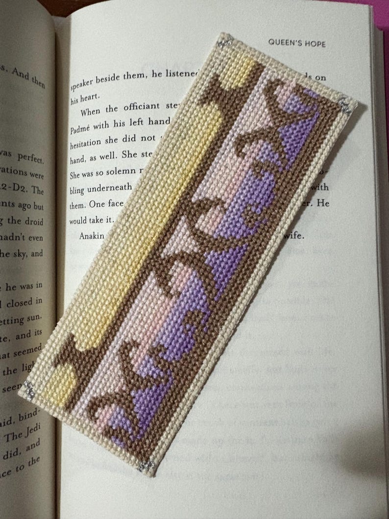 Star Wars Queen Senator Padme Amidala Lake Dress Bookmark Cross Stitch ...