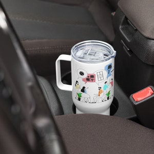 Let's Talk Pickleball Travel Mug With Handle - Etsy