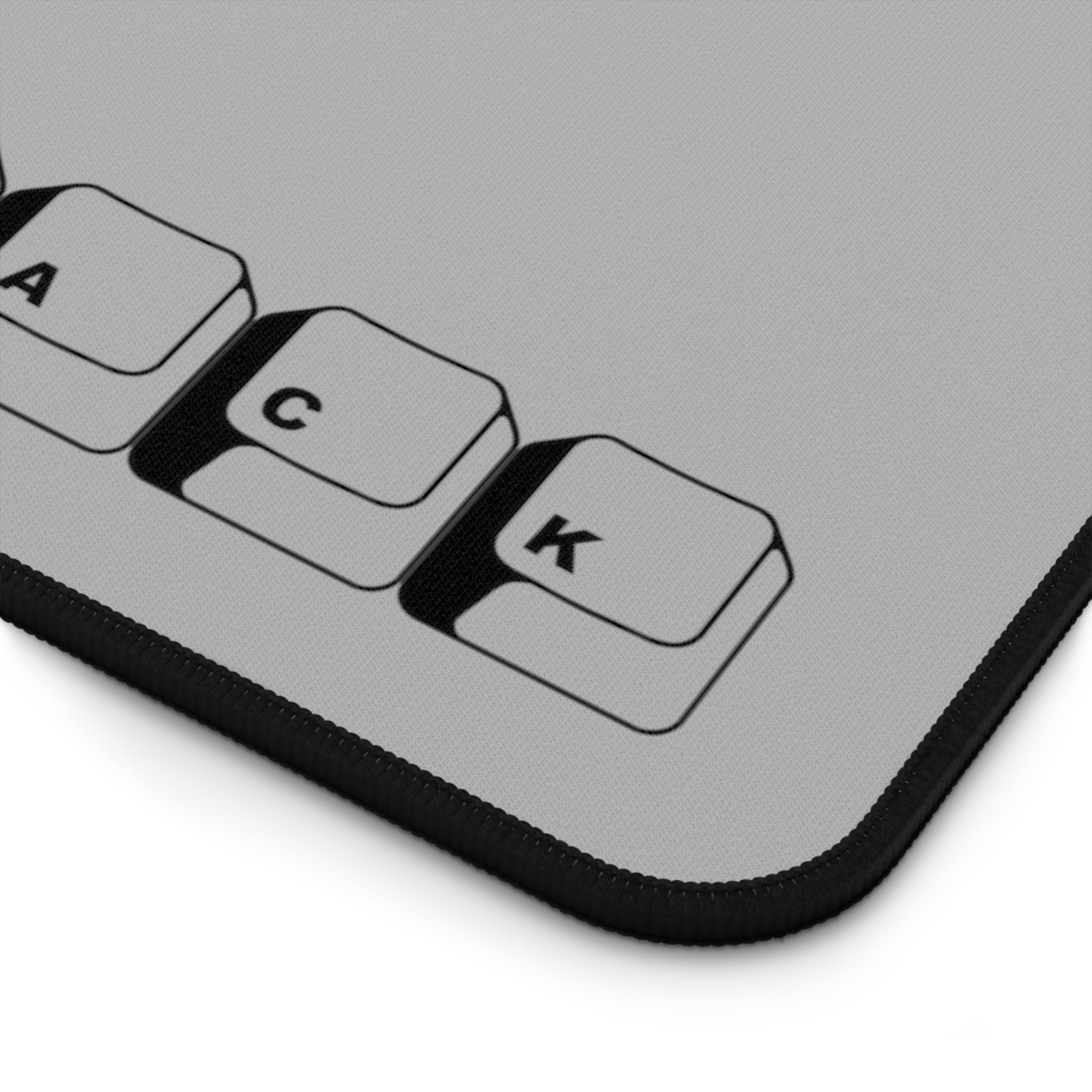 Mechanical Keyboard Desk Mat KEYBOARD ADDICT Mouse Pad Nerdy Office ...