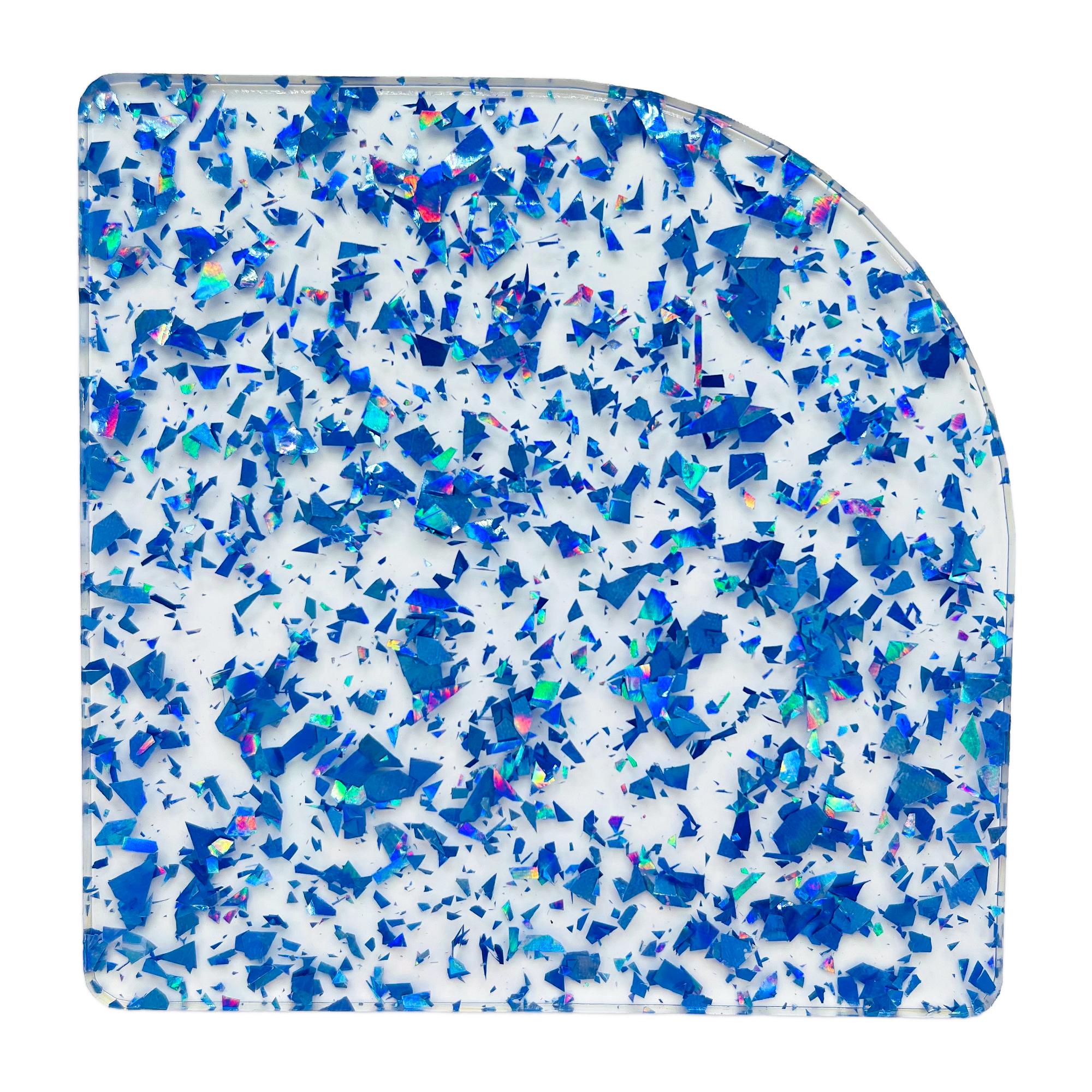 Acrylic Sheet for Laser Cutting Glitter 1/8" - Iridescent, Holographic ...
