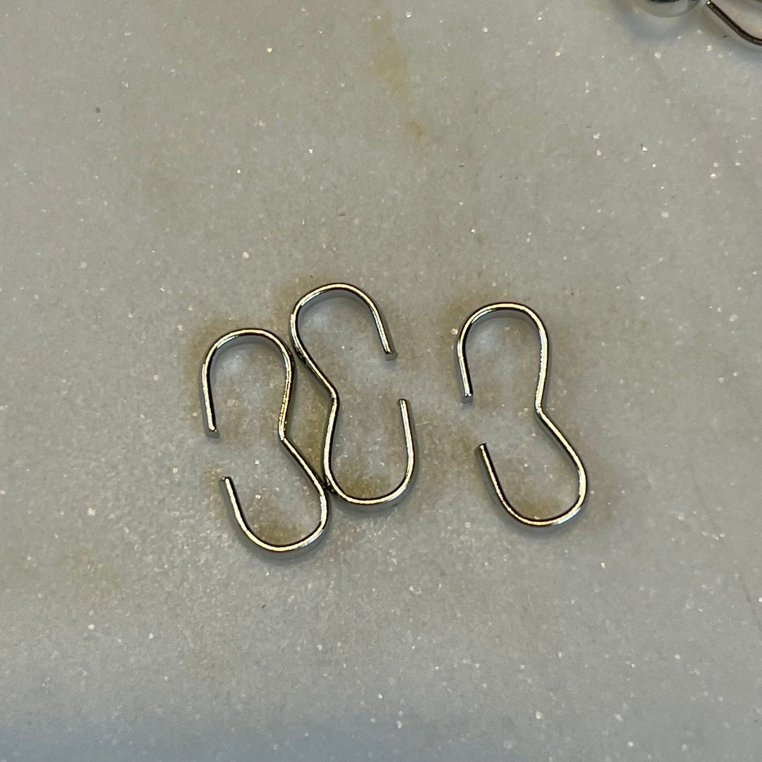 Large Silver, Quick (3 Shape) Link Connectors, Clasps 14x7mm, 50 per ...