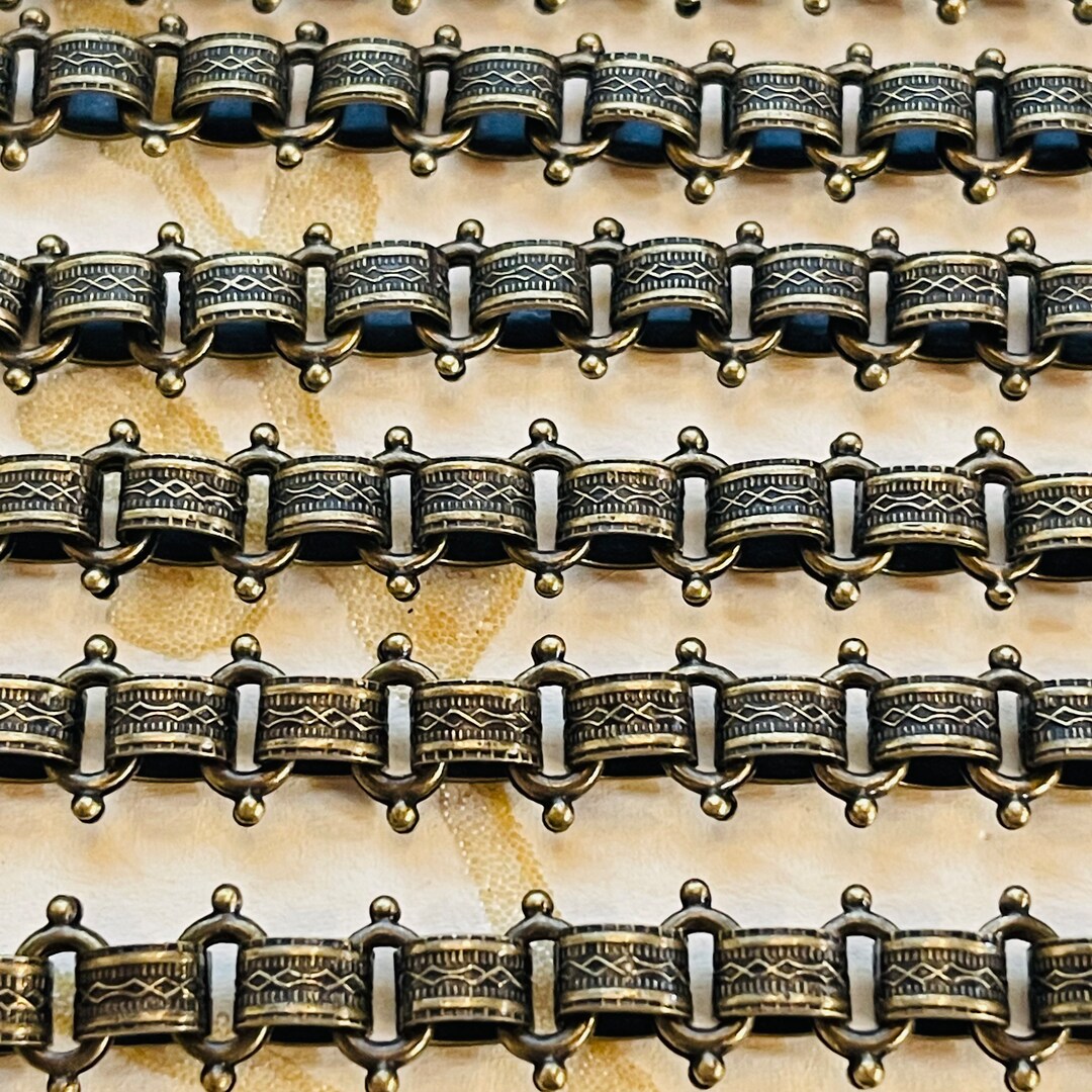 Book Chain 12 Inches, Antique Bronze Finish. Vintage Style. Priced by ...