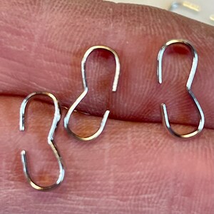 Large Silver, Quick (3 Shape) Link Connectors, Clasps 14x7mm, 50 per ...