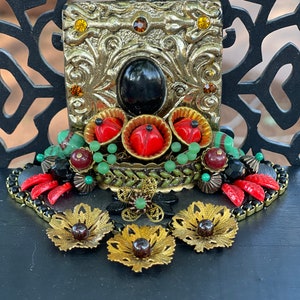 Large Black Shrine, Altar, Spirit Box, Dedicated Memorial Space, One of ...