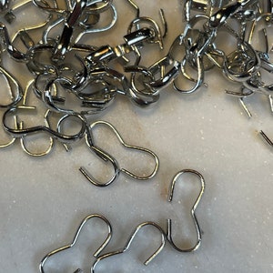 Large Silver, Quick (3 Shape) Link Connectors, Clasps 14x7mm, 50 per ...