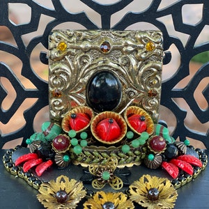 Large Black Shrine, Altar, Spirit Box, Dedicated Memorial Space, One of ...