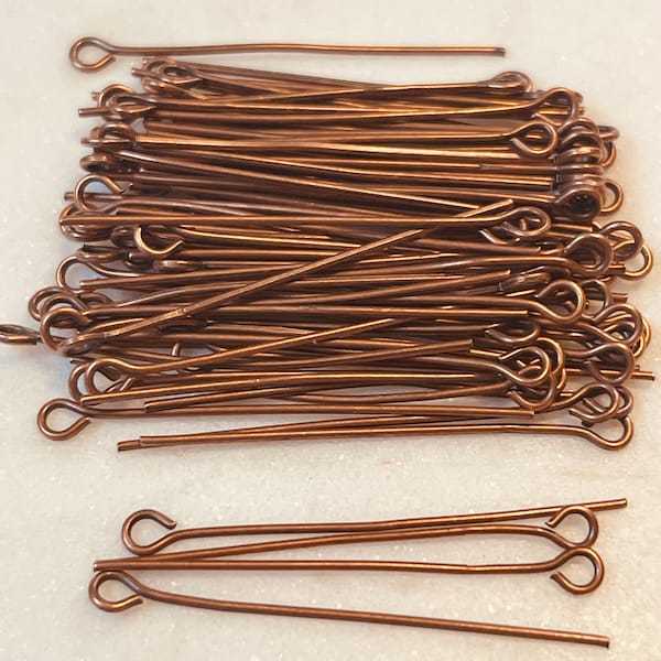 Copper Wire Pin - Etsy