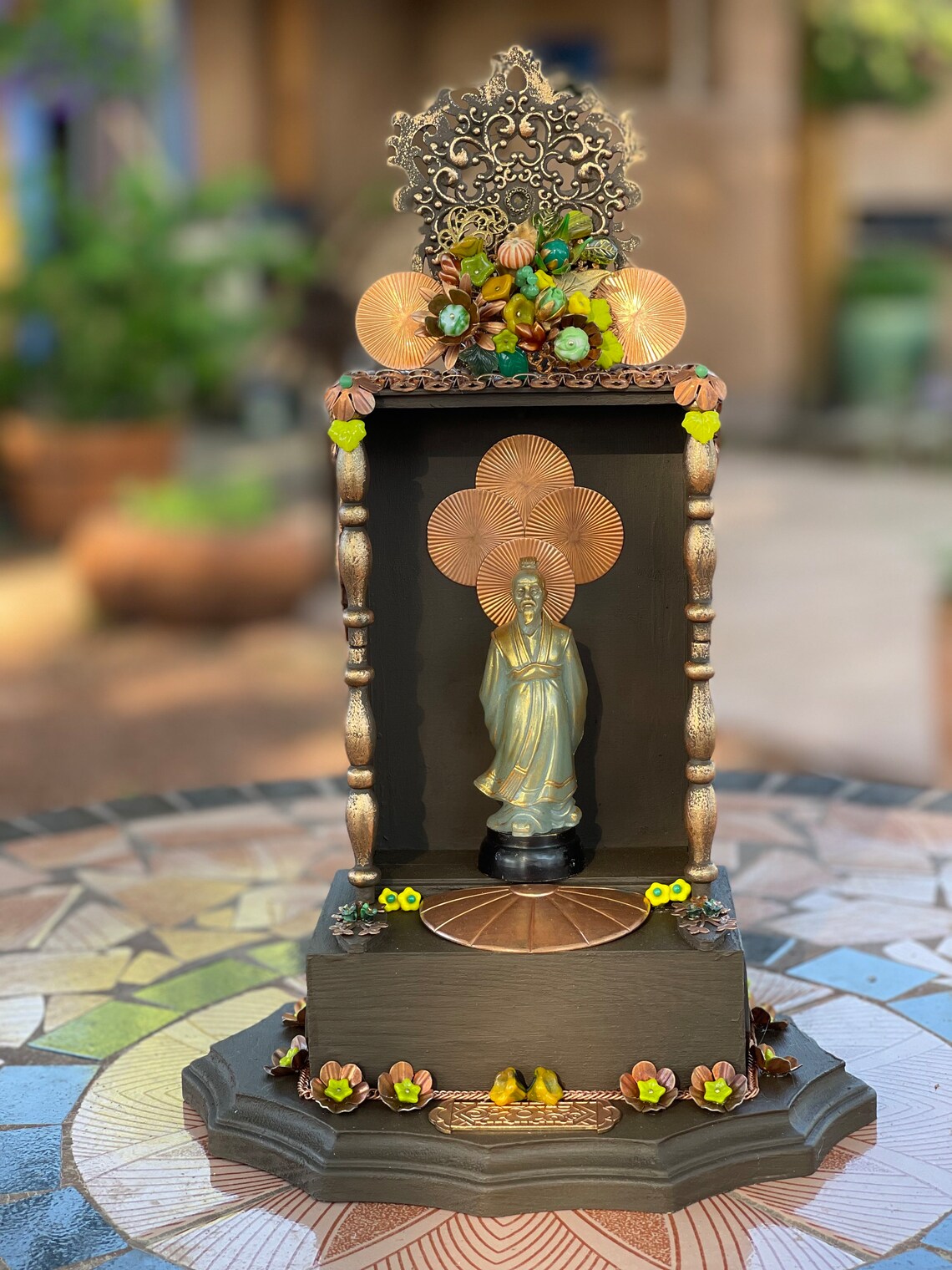 Table Shrine, Altar, Spirit Box, Dedicated Memorial Space, One of a ...