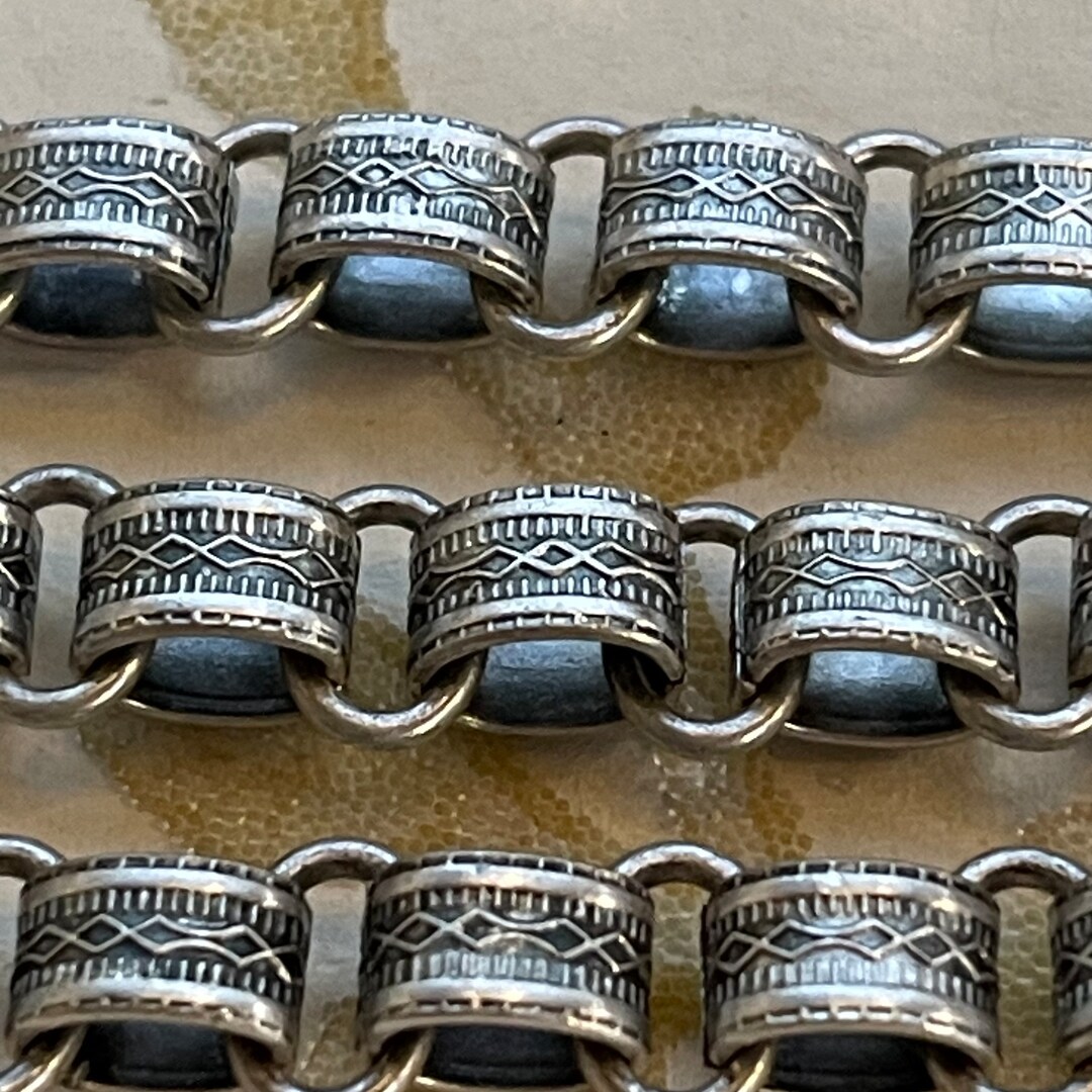 Book Chain, Antique Silver Finish. Priced by the Foot. - Etsy