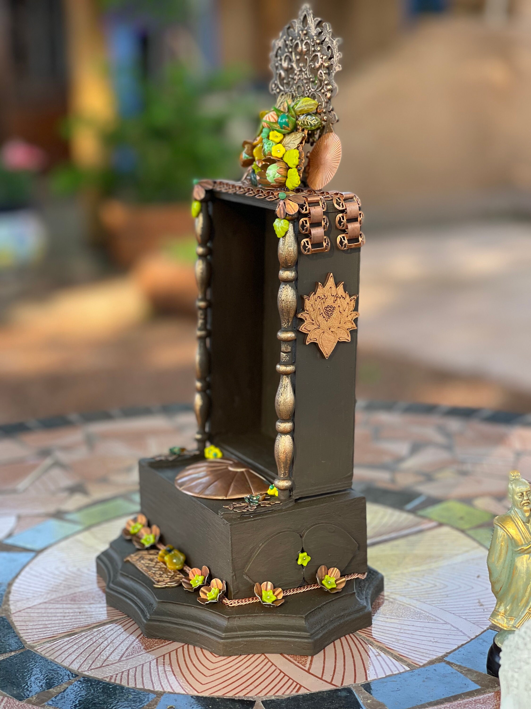 Table Shrine, Altar, Spirit Box, Dedicated Memorial Space, One of a ...