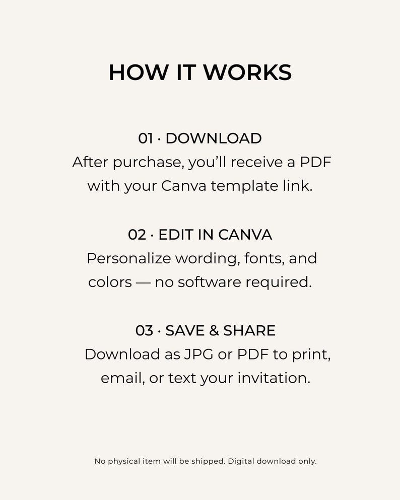 Digital Graduation Invitation + Announcement | Editable Class of 2026 ...