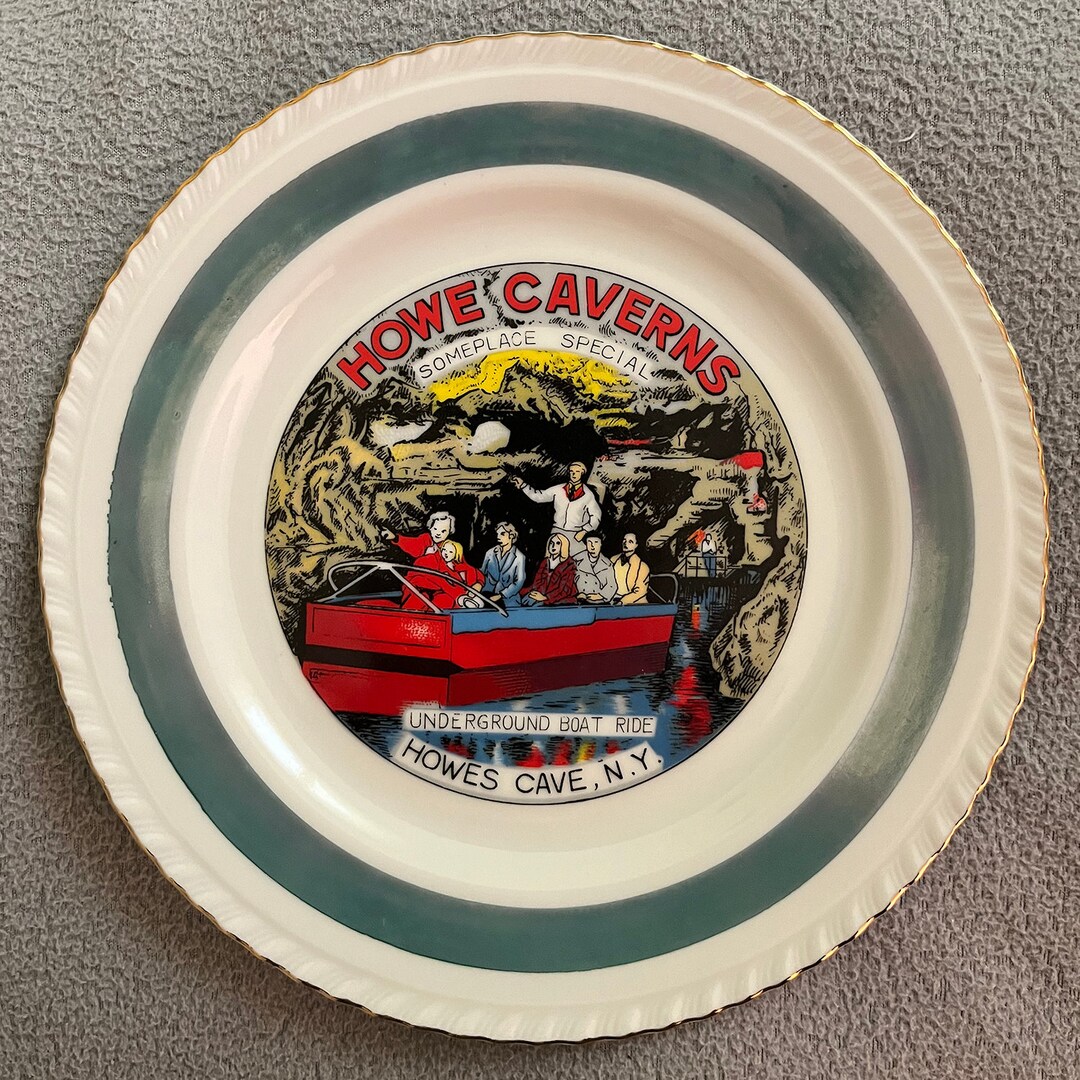 Howe Caverns 9 Inch Collectible Plate - Etsy