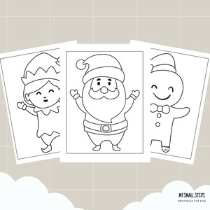 Printable Christmas Coloring Pages for Kids Christmas Worksheets ...