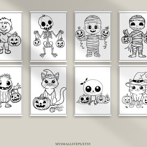 Halloween Coloring Pages for Kids, Printable Fall Coloring Sheets ...