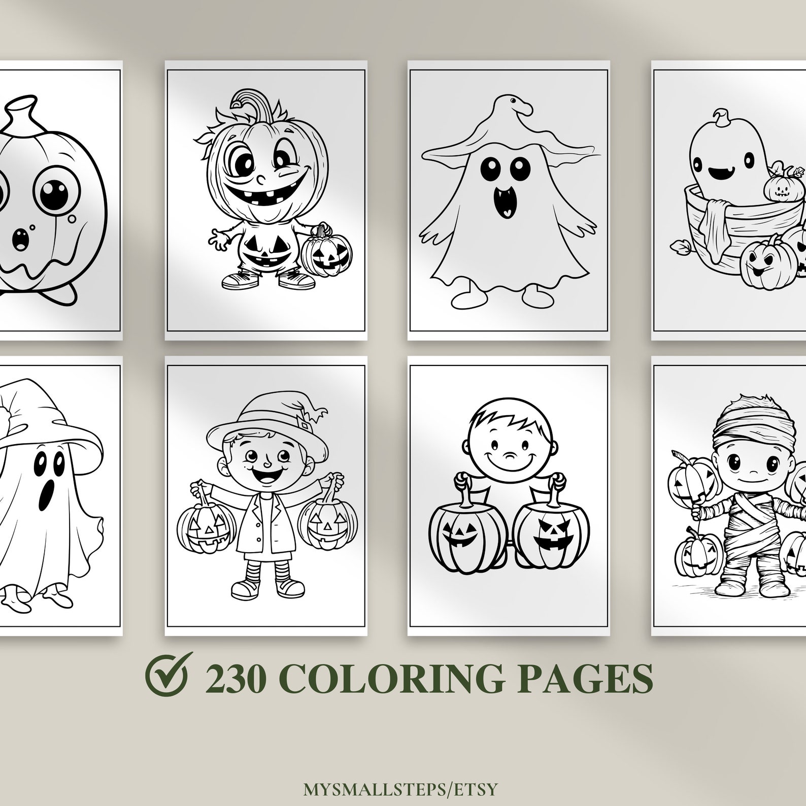 Halloween Coloring Pages for Kids, Printable Fall Coloring Sheets ...