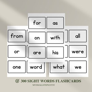 Sight Word Practice Bundle, Printable Sight Words Worksheets, High ...