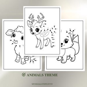 Dot to Dot Printables for Ages 3–5, Connect the Dots Activities ...