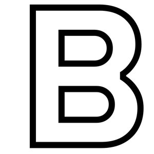 Large Alphabet Letters for Classroom Big Number Templates Printable ...