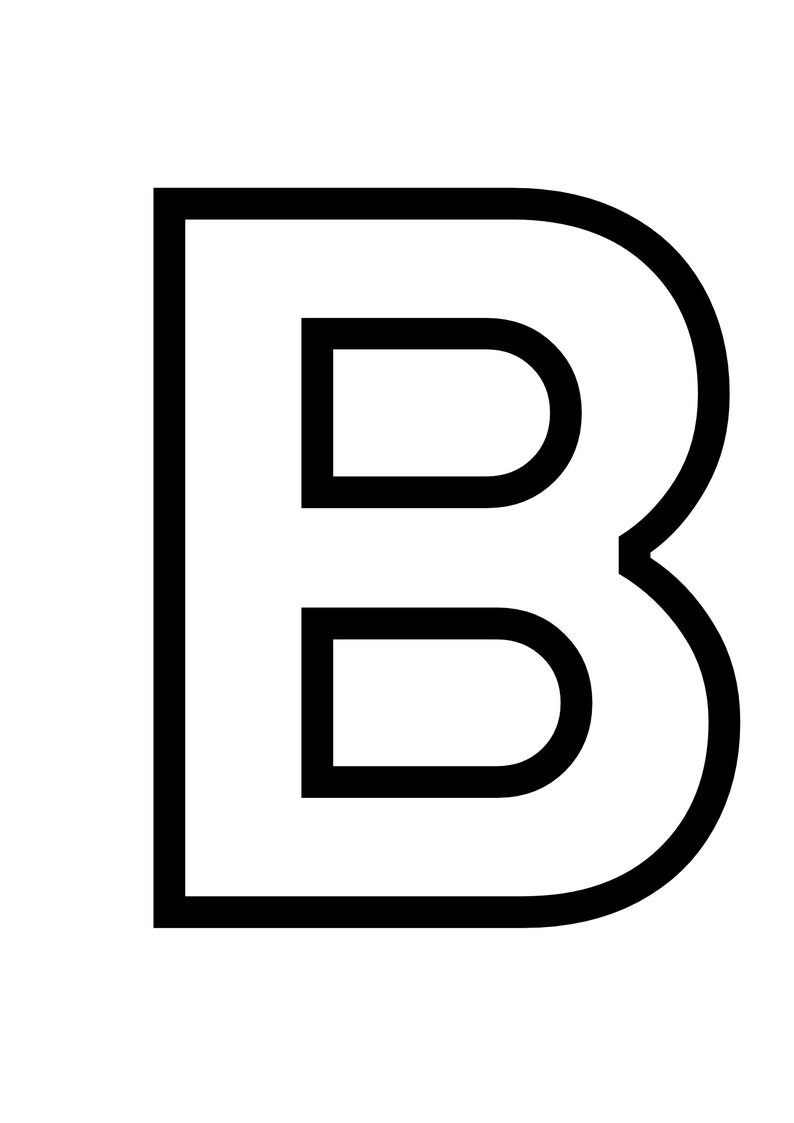 Large Alphabet Letters for Classroom Big Number Templates Printable ...