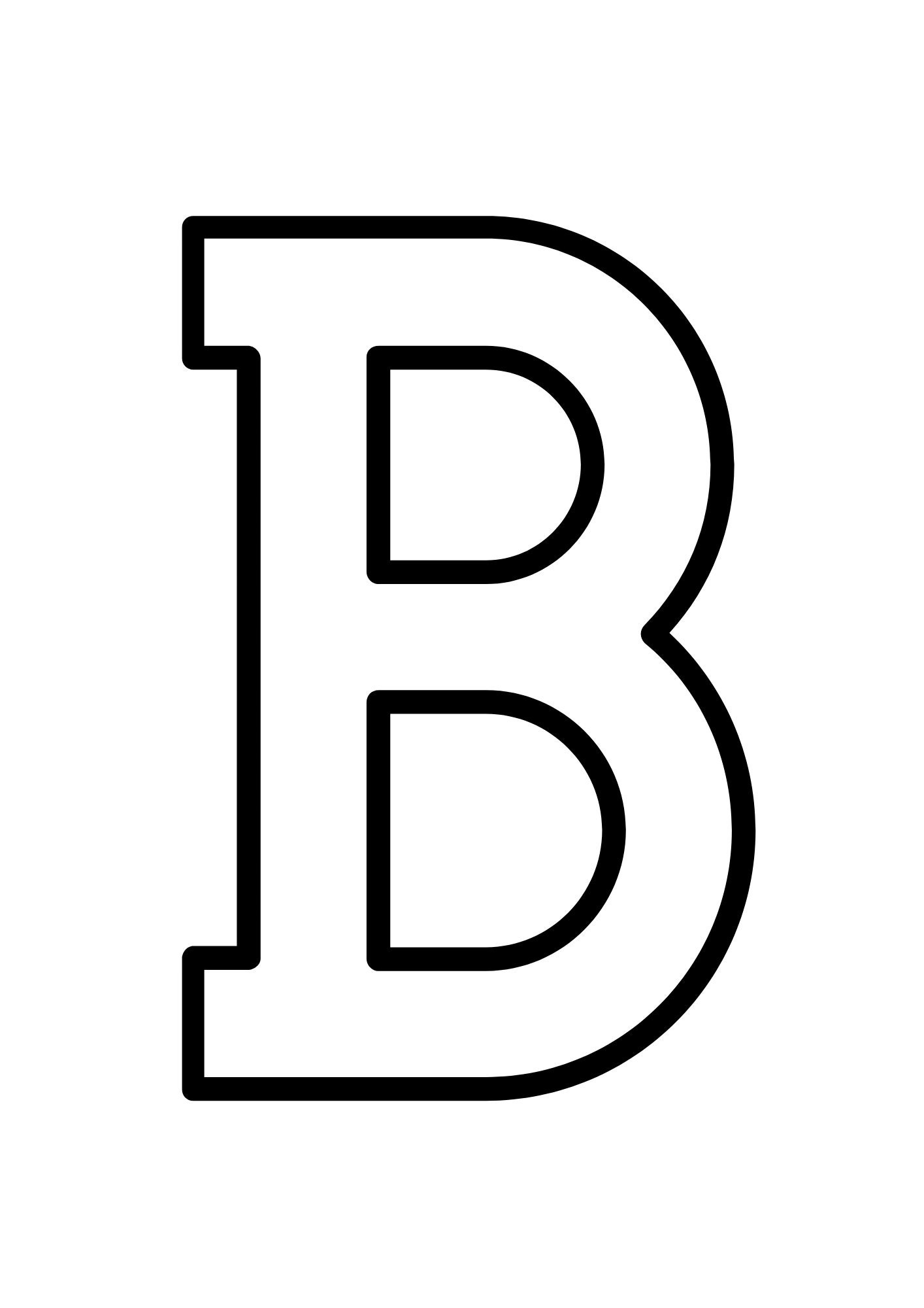 Large Alphabet Letters for Classroom Big Number Templates Printable ...