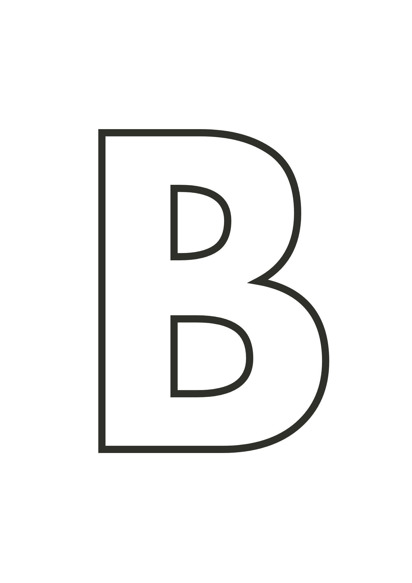 Large Alphabet Letters for Classroom Big Number Templates Printable ...