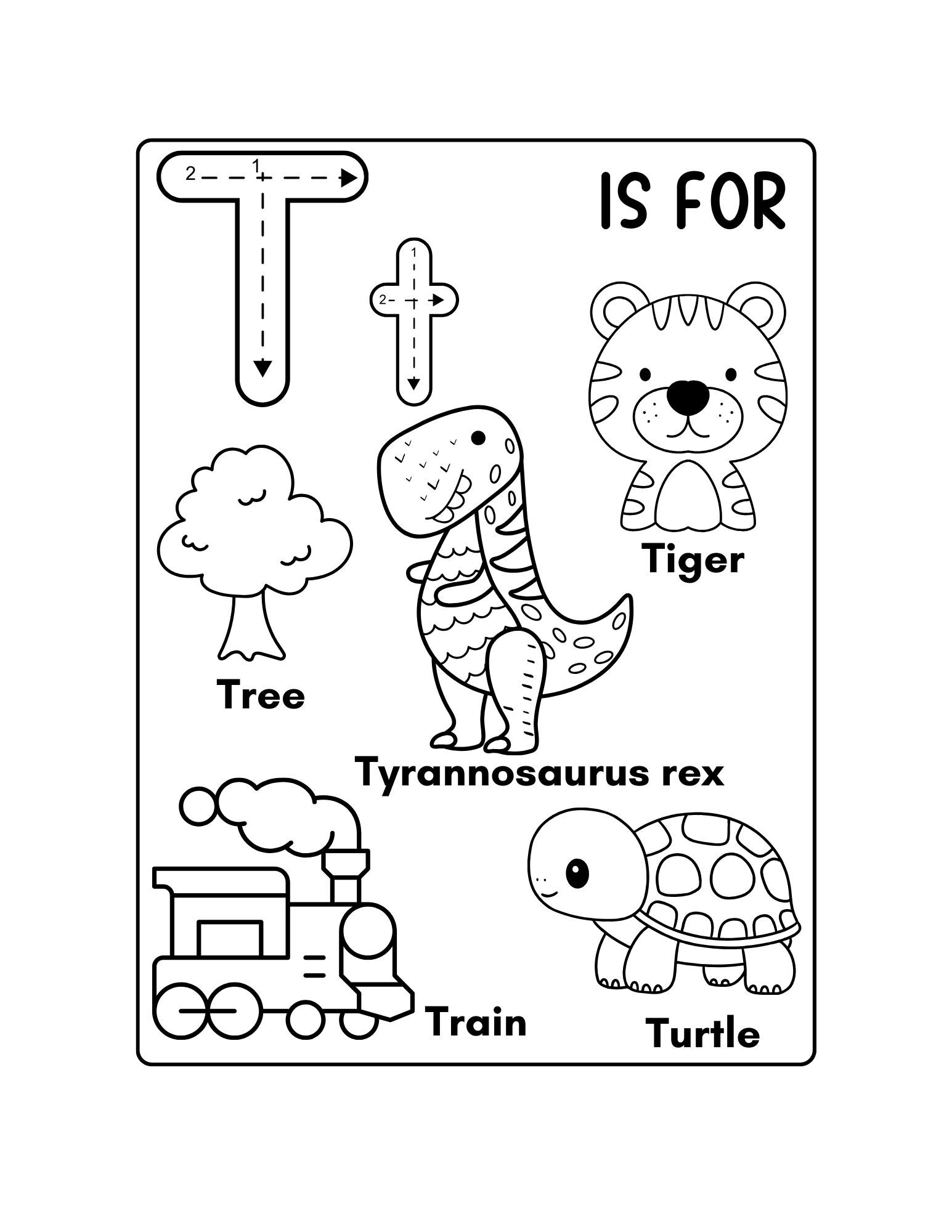 100 Alphabet Coloring Pages, ABC Worksheets for Preschool, Large ...