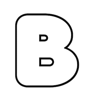 Large Alphabet Bubble Letters and Numbers for Classroom Editable Size ...