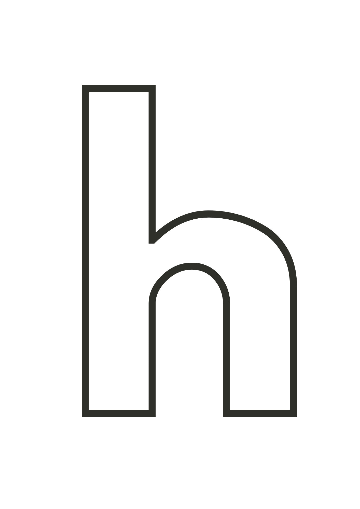 Large Printable Alphabet Letters for Classroom Lowercase Letters Big ...